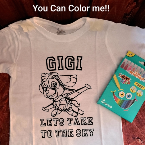 Shirts & Tops | Custom Made Coloring Shirts | Poshmark